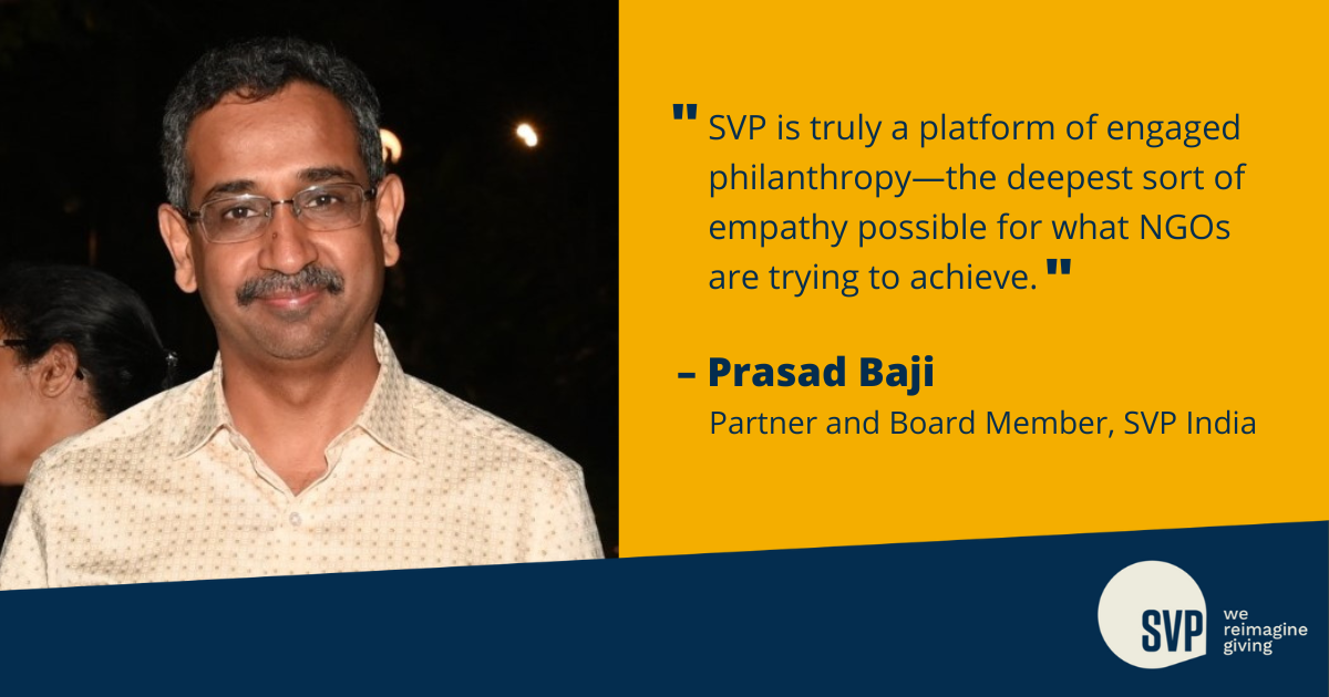 Prasad Baji, SVP India - Social Venture Partners International